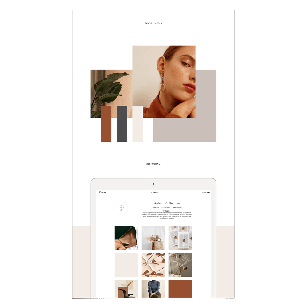 Auburn Brand Sheets | Studio Standard