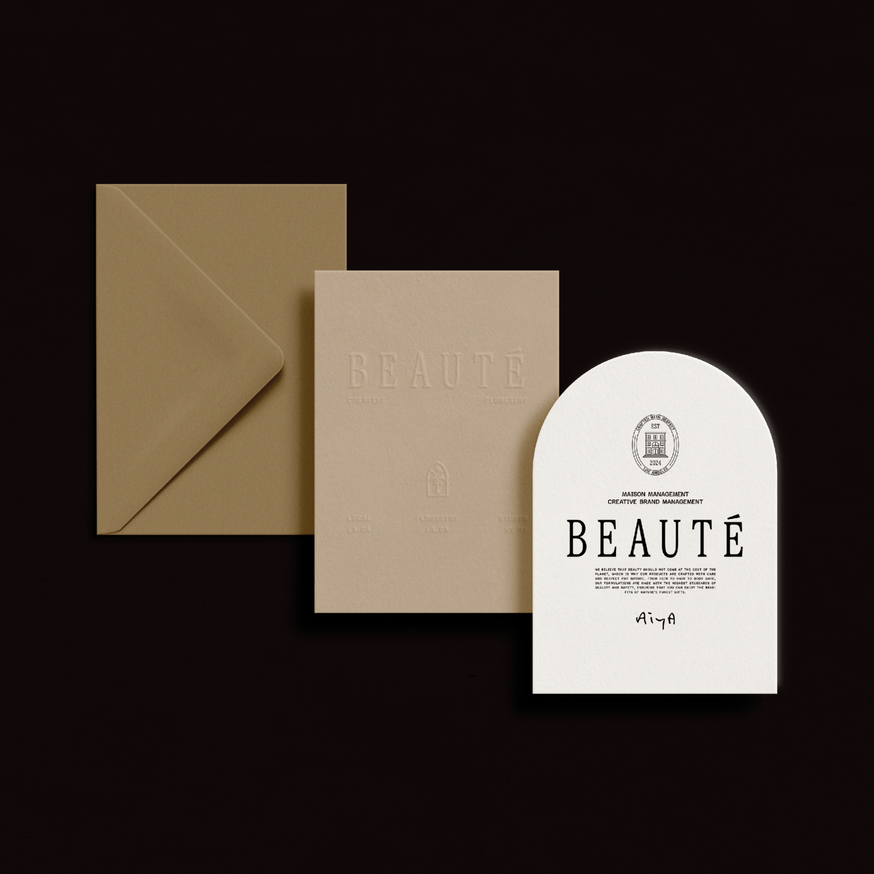 BEAUTÉ Logo Kit Template | Studio Standard