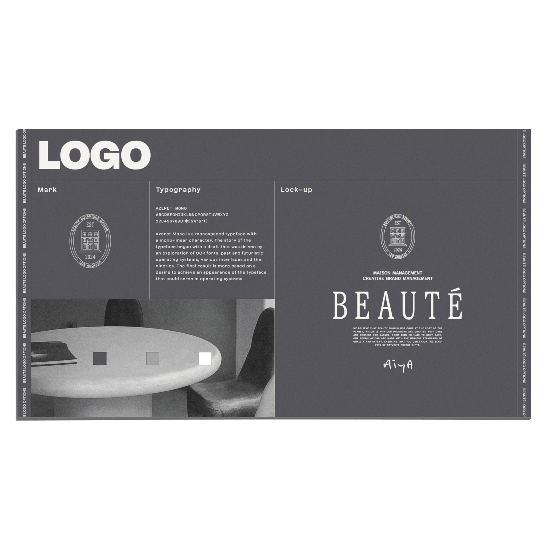 BEAUTÉ Logo Kit Template | Studio Standard