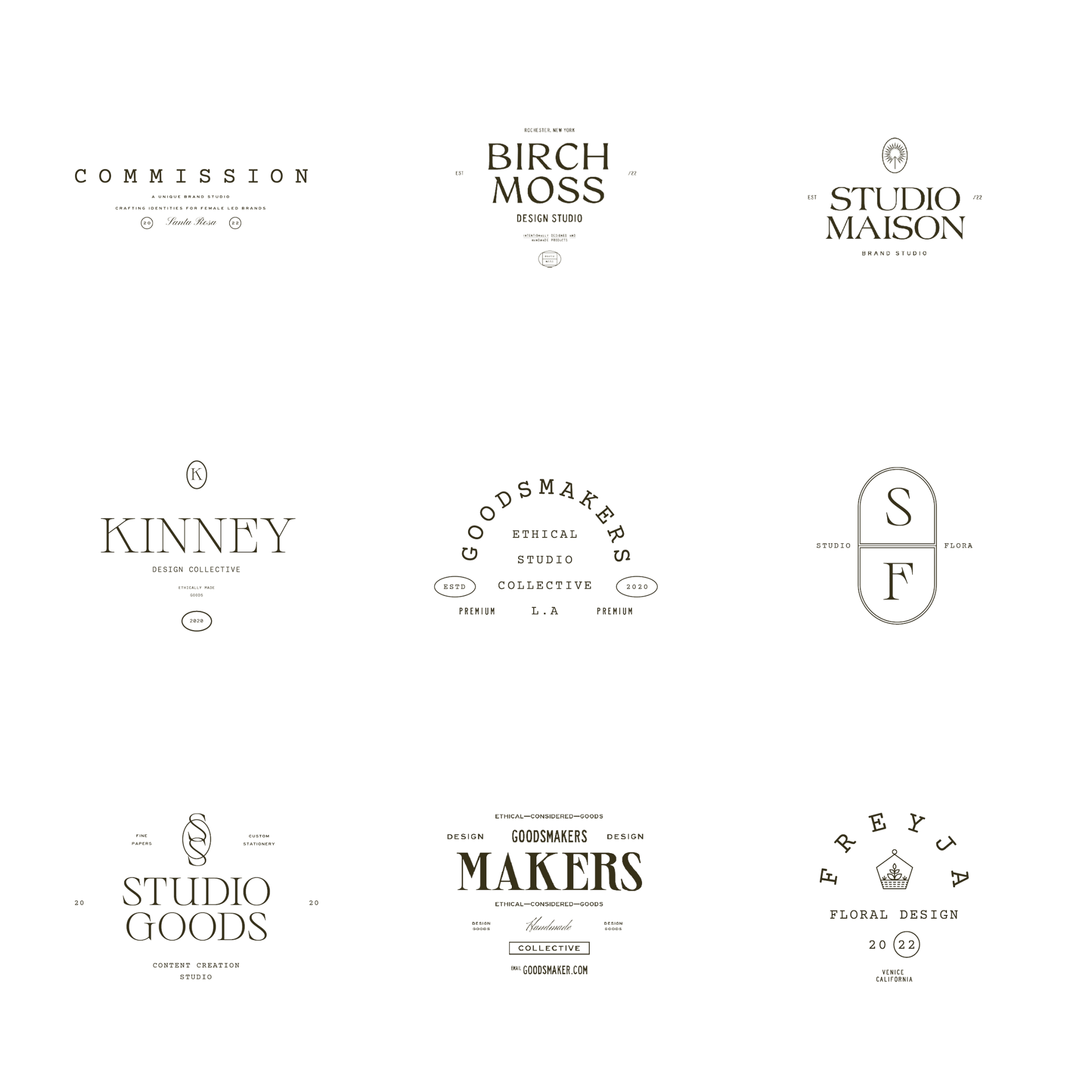 Freyja | Logo Kit | Studio Standard