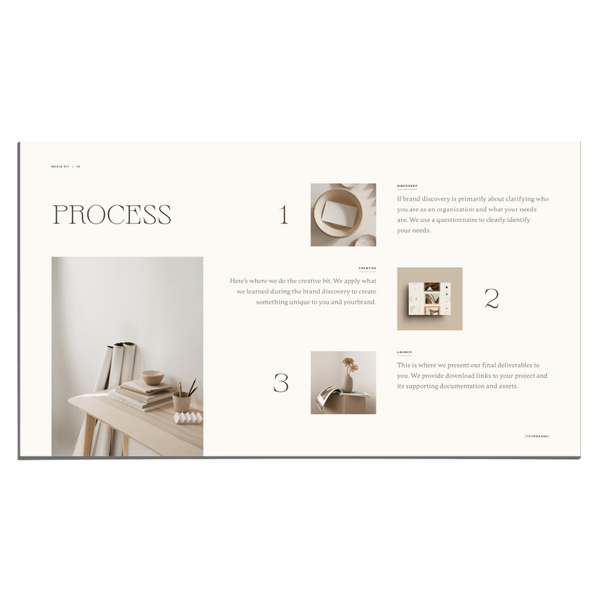 Freyja Media Kit Template | Studio Standard