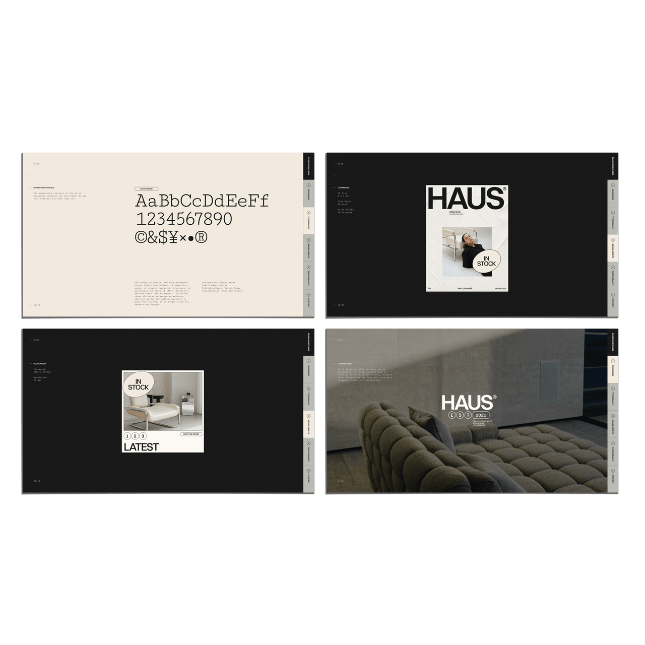 Haus Brand Guidelines Template | Studio Standard