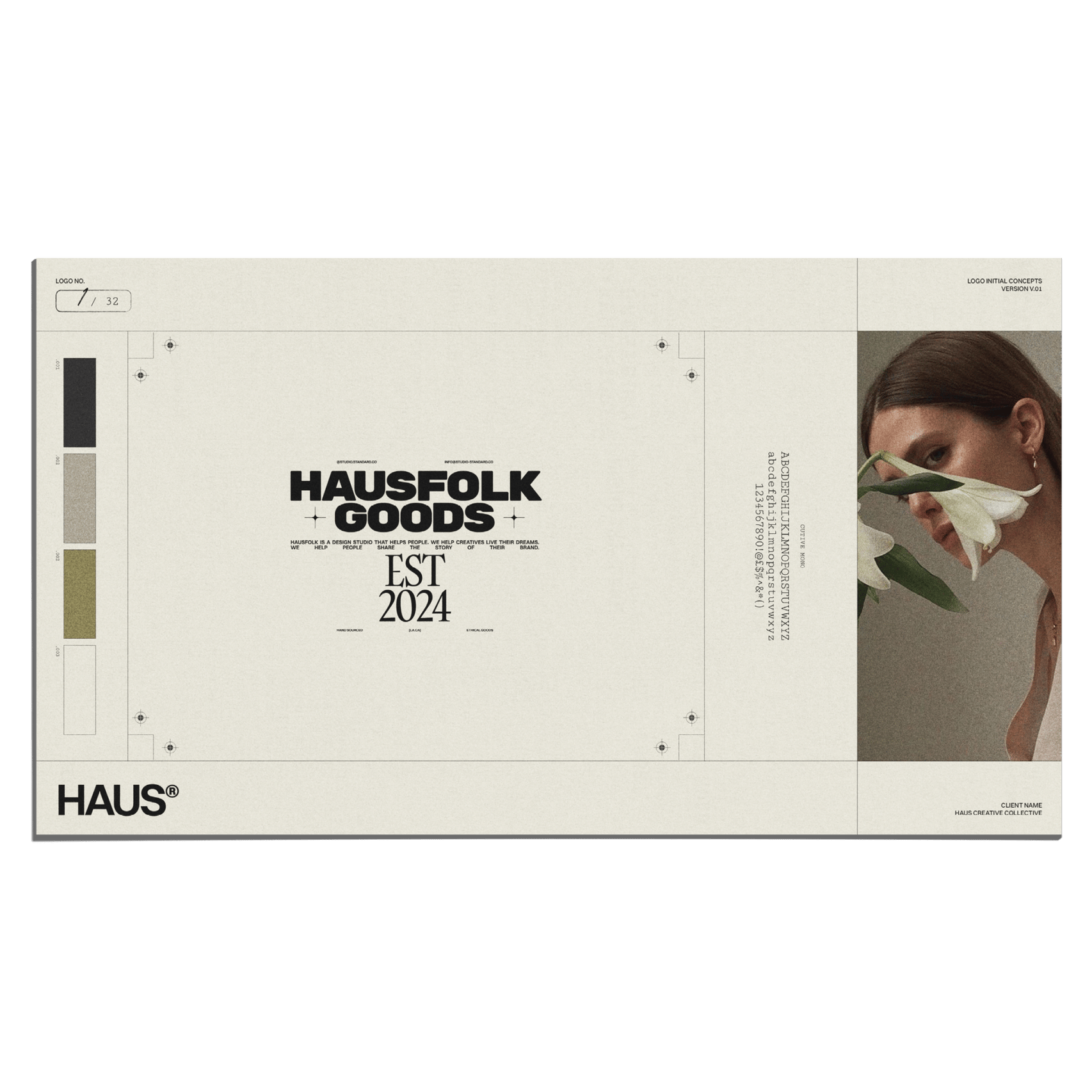 HAUS | Logo Kit | Studio Standard