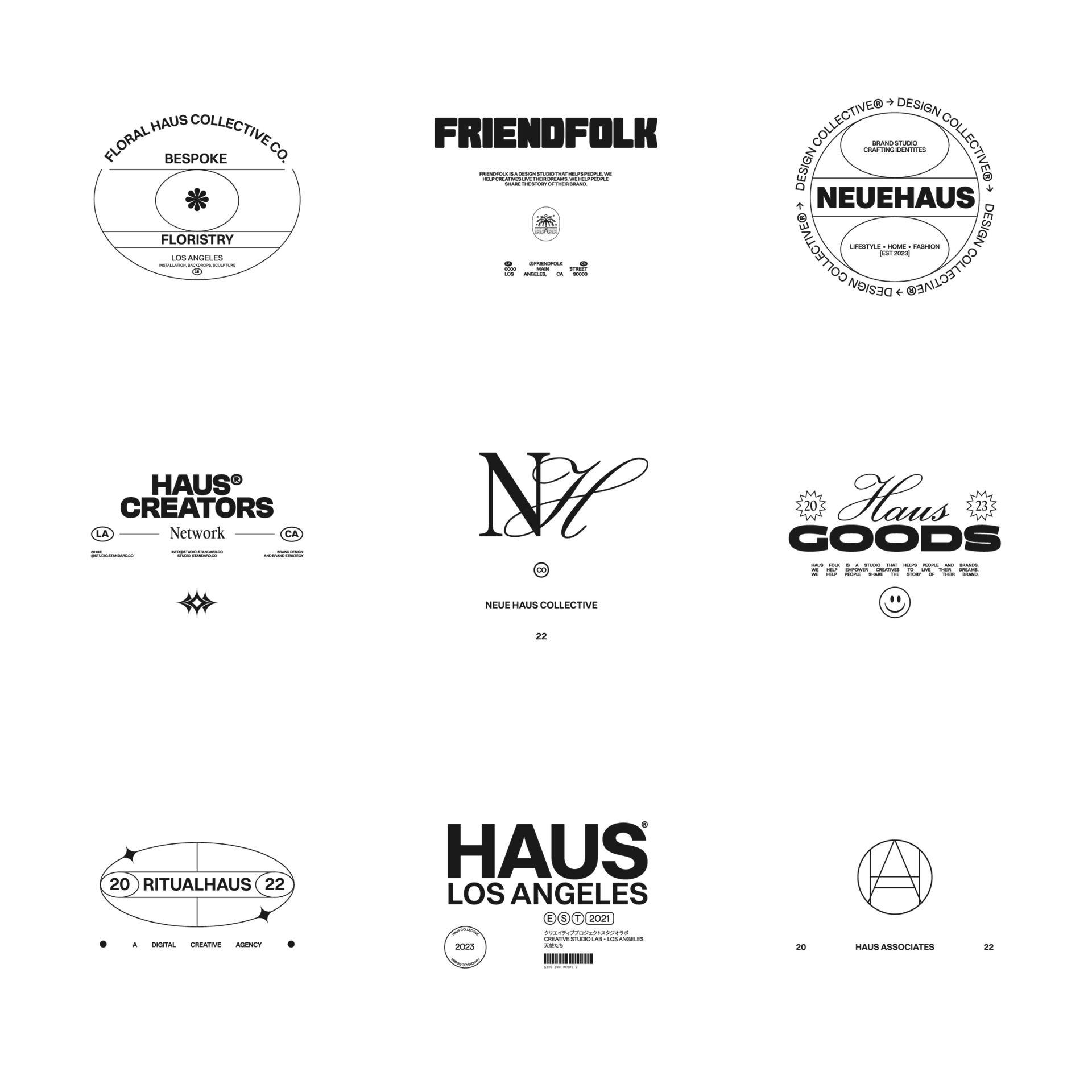 HAUS | Logo Kit | Studio Standard