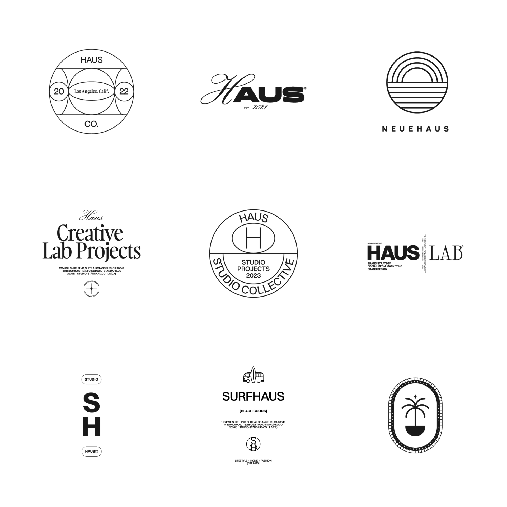 HAUS | Logo Kit | Studio Standard