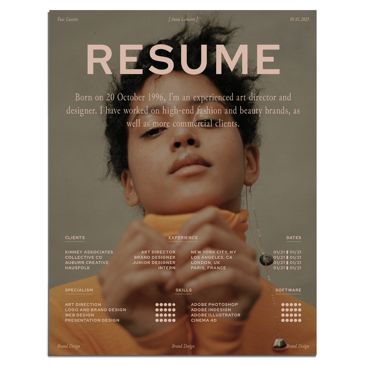 Lucette Resume Kit Template | Studio Standard