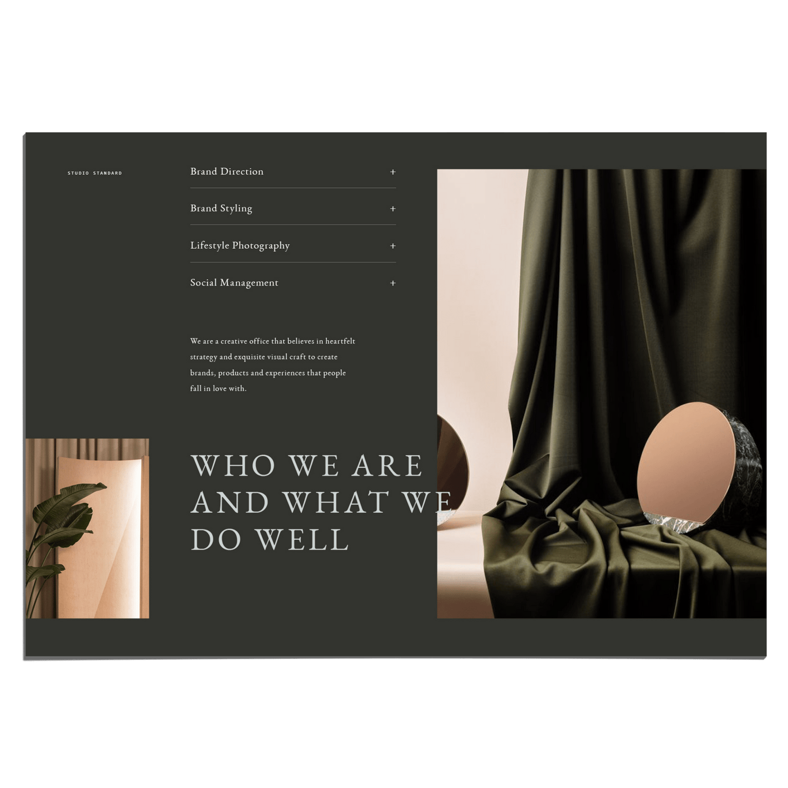 Melrose Creative Portfolio | Studio Standard