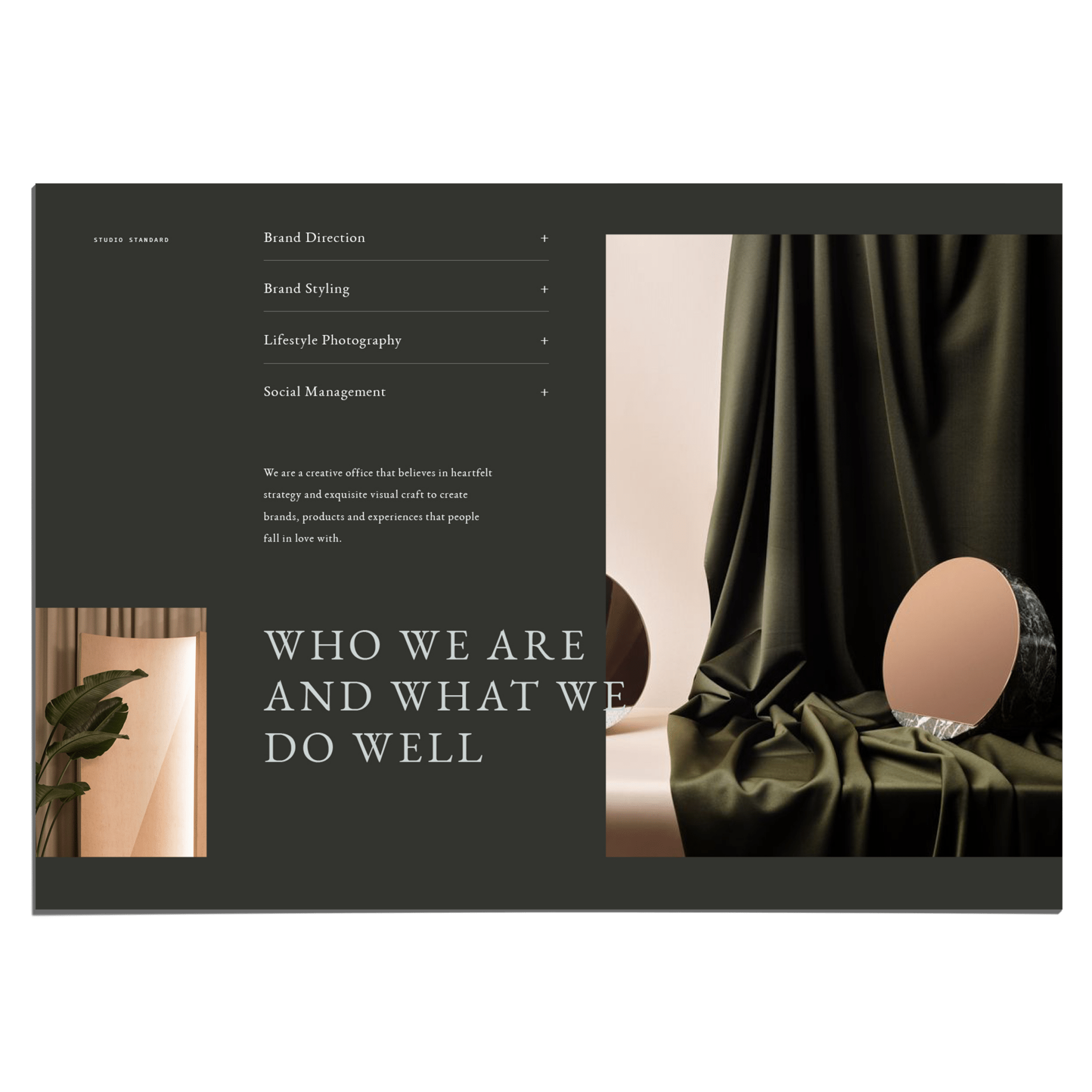 Melrose Creative Portfolio | Studio Standard