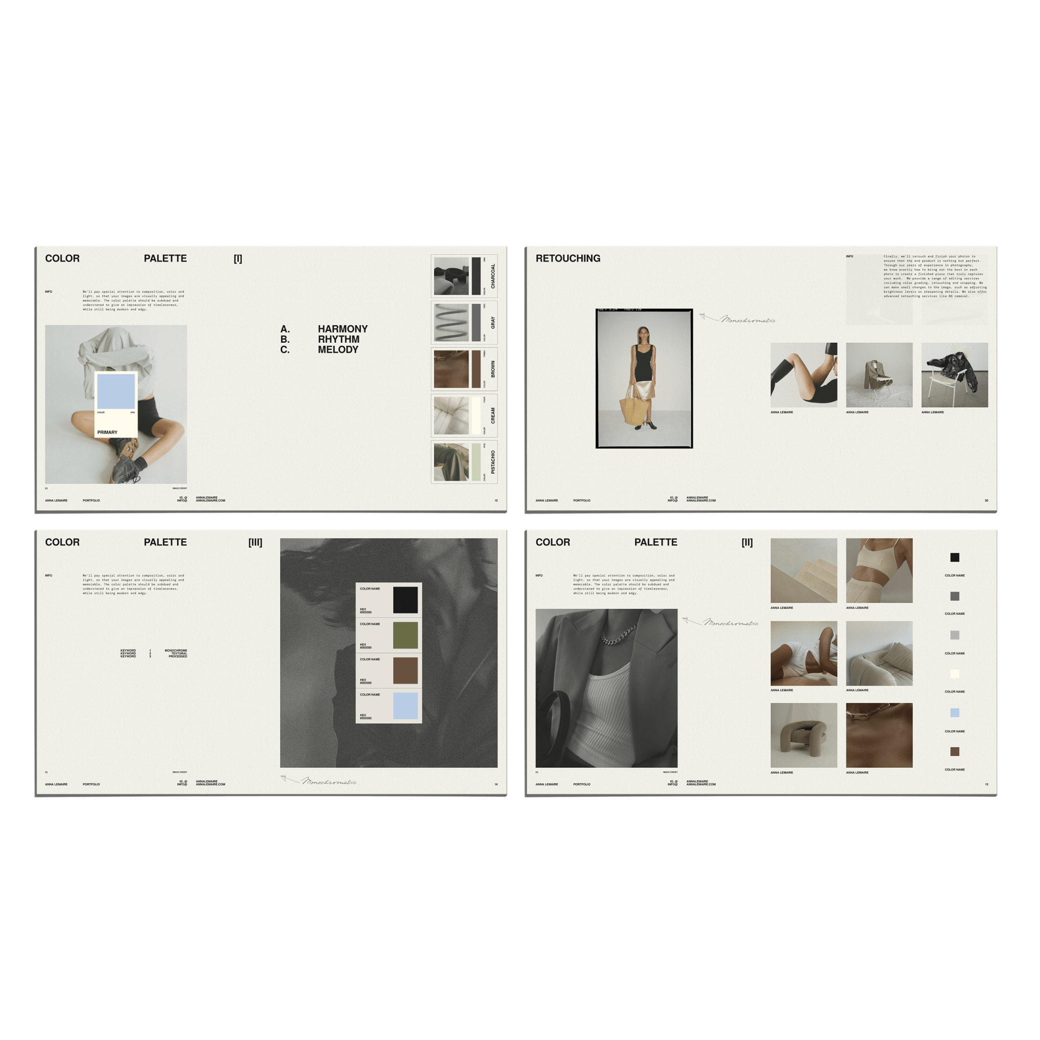 Photographer's Starter Kit: Brief and Mood Template – Studio Standard