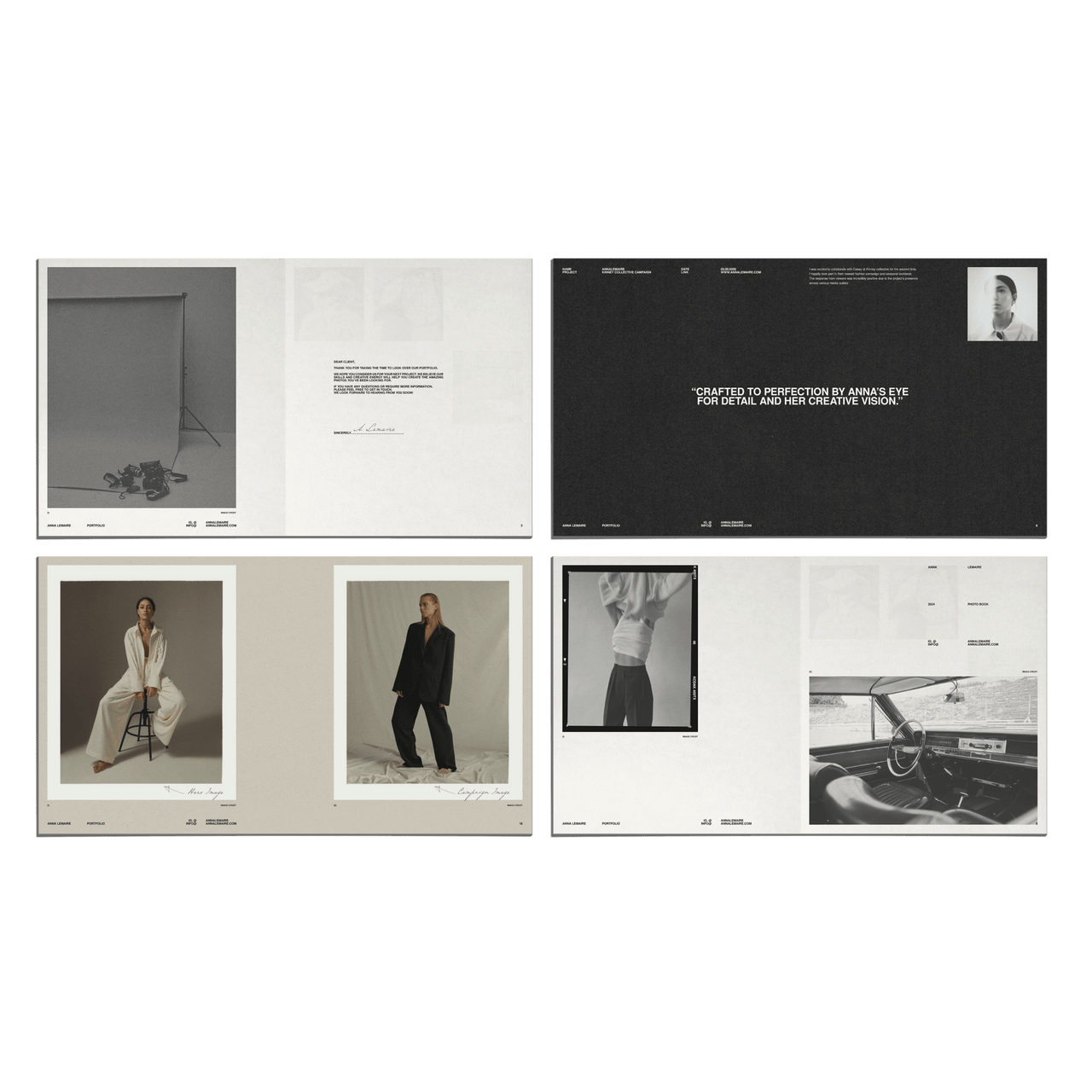 Photographer's Starter Kit: Portfolio Template – Studio Standard