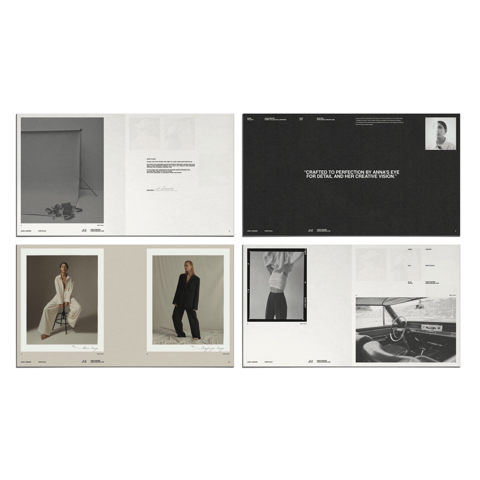 Photographer's Starter Kit: Portfolio Template – Studio Standard