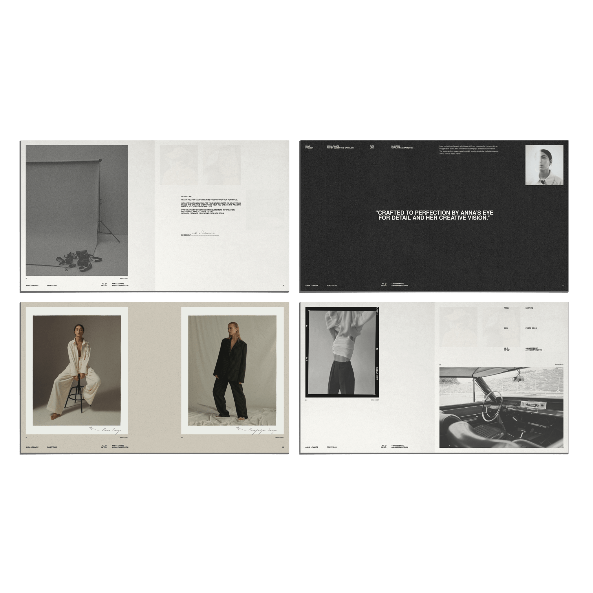 Photographer's Starter Kit: Portfolio Template – Studio Standard