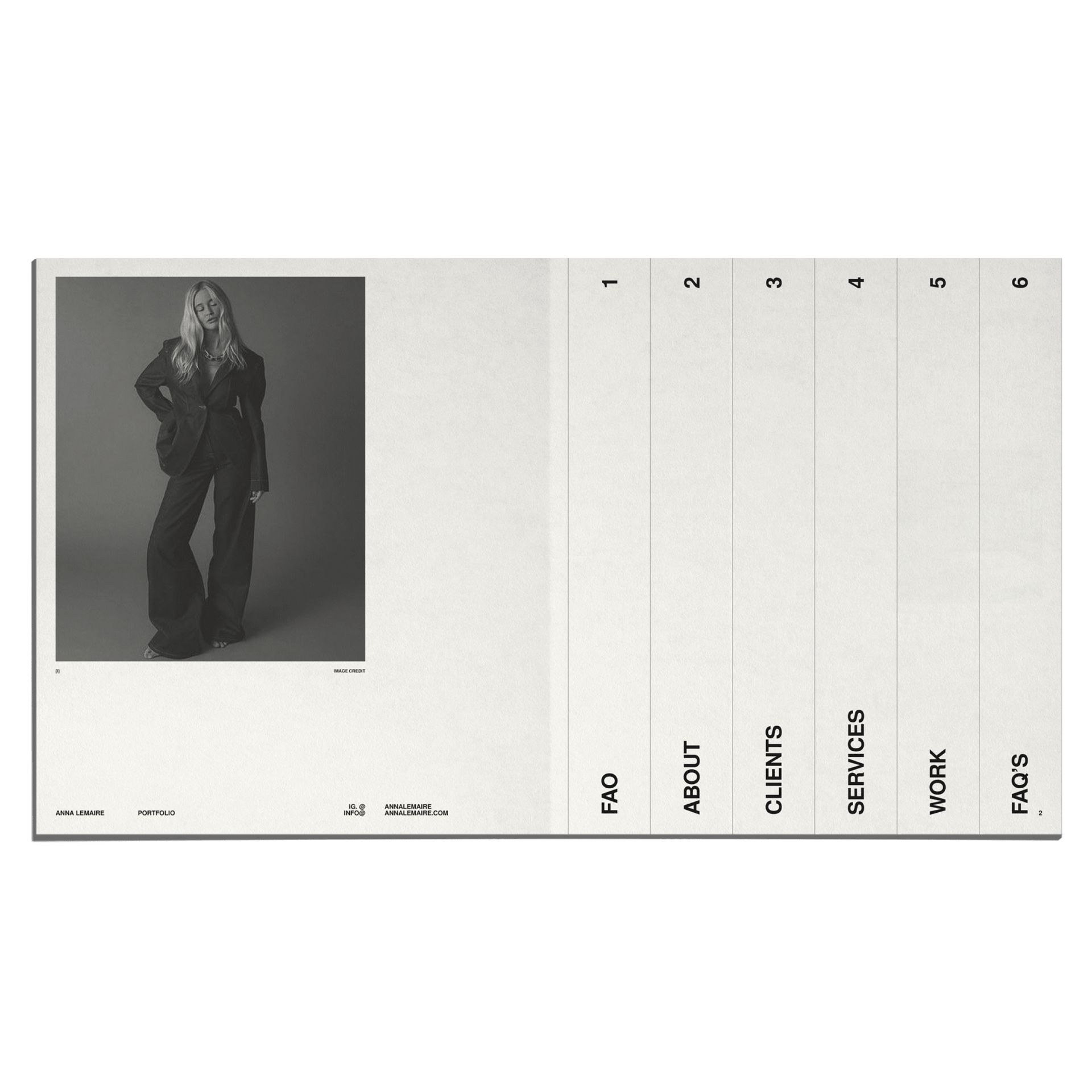 Photographer's Starter Kit: Portfolio Template – Studio Standard