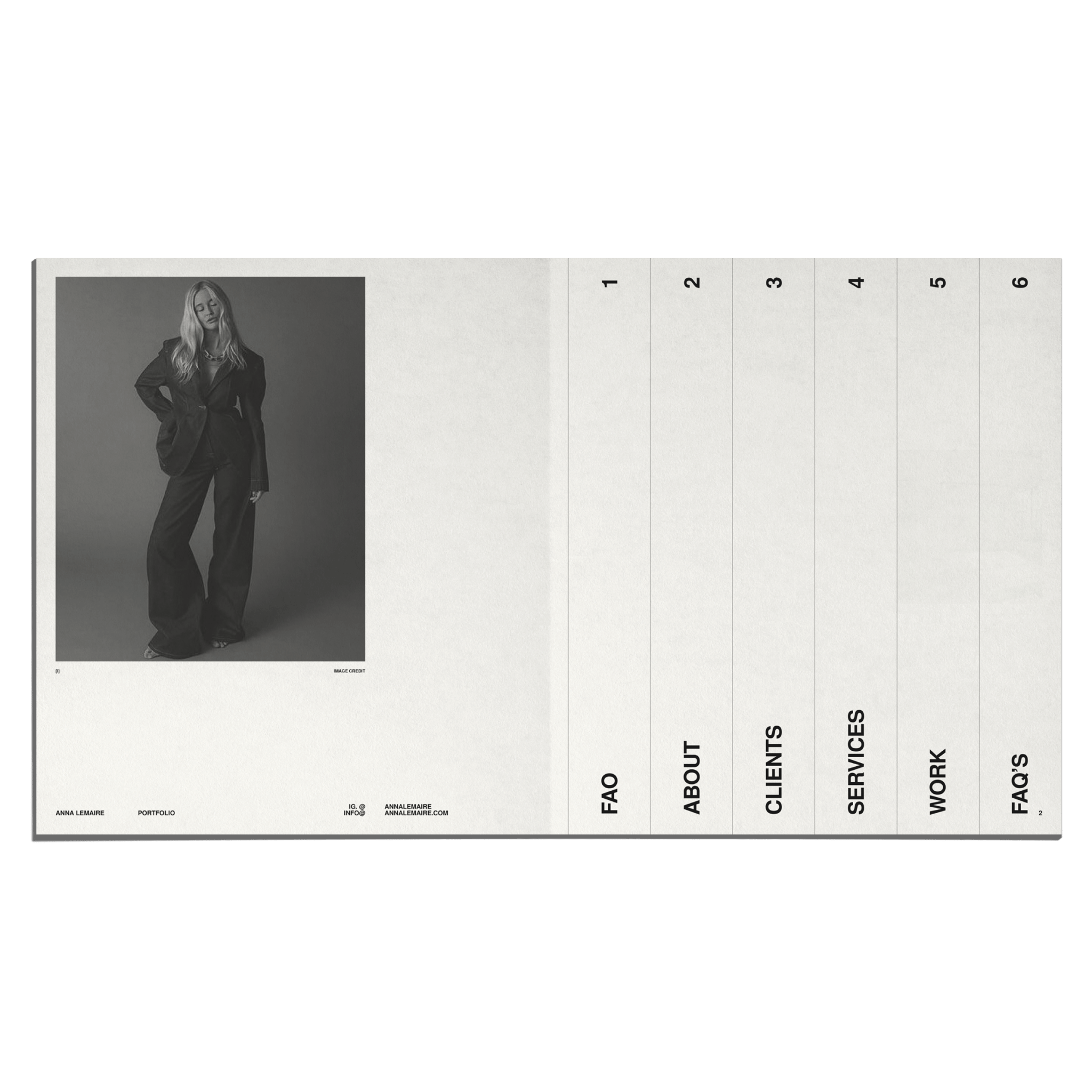 Photographer's Starter Kit: Portfolio Template – Studio Standard