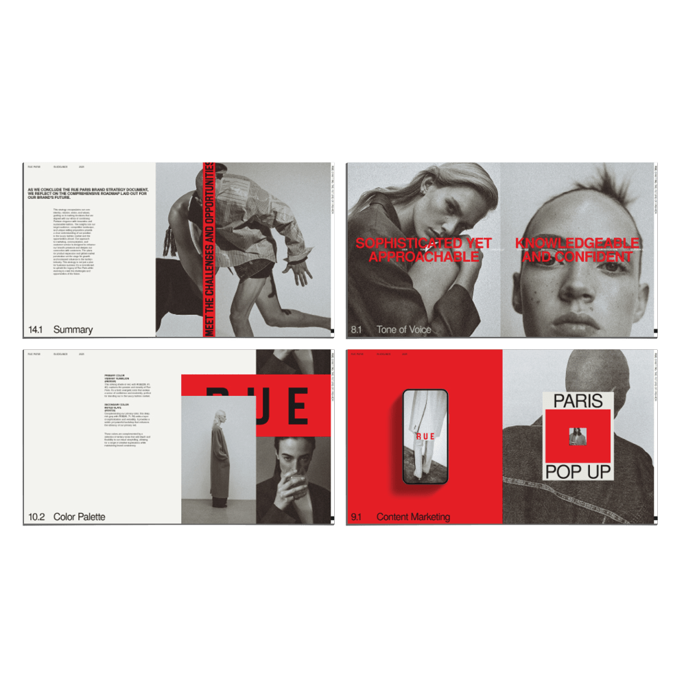 RUE Brand Strategy Template | Studio Standard