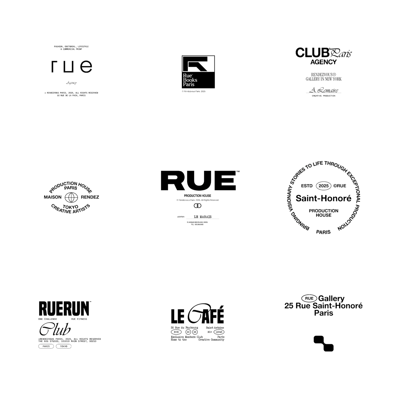 RUE Logo Kit Template | Studio Standard