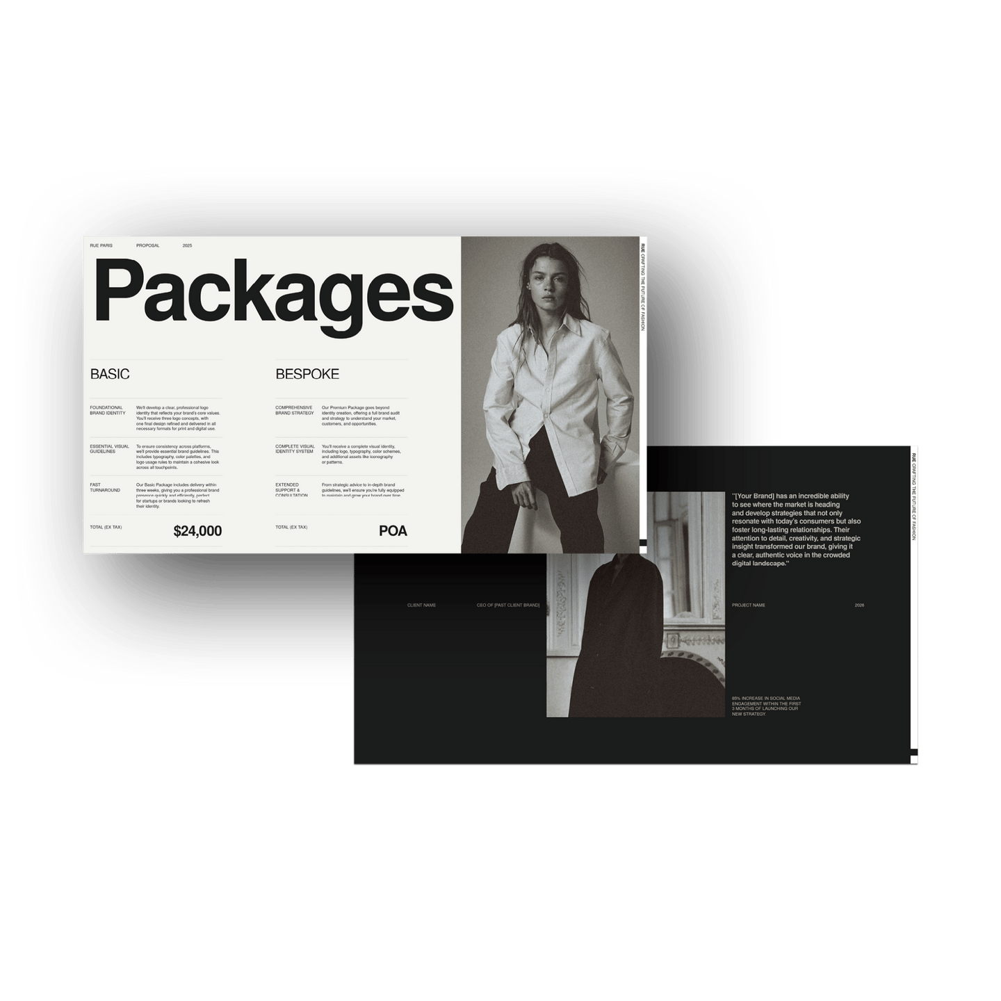 RUE Proposal Template | Studio Standard