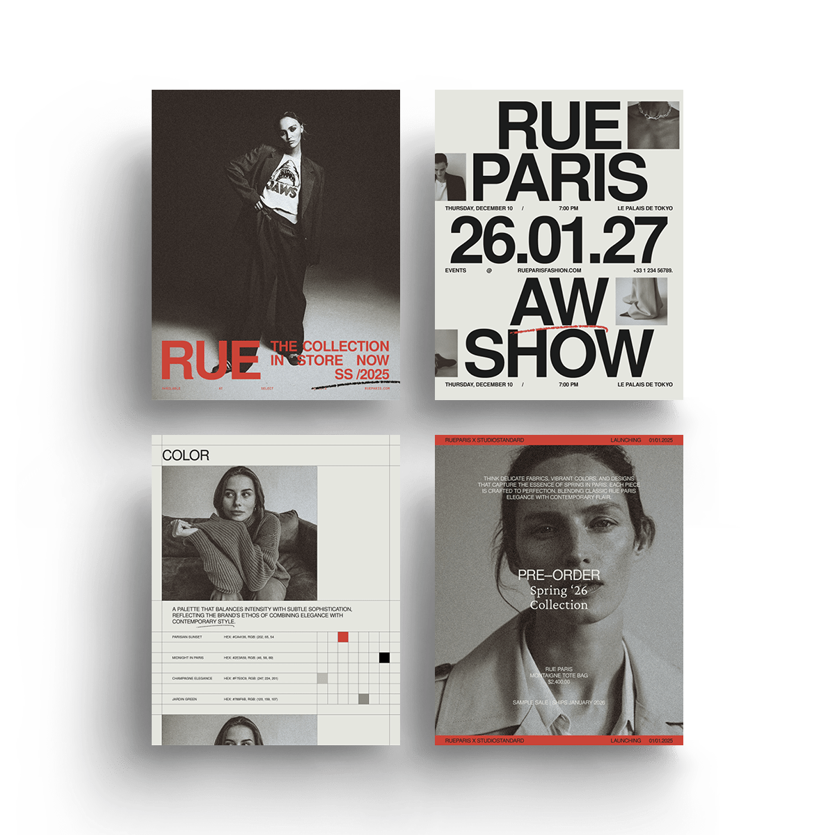 RUE Social Media Kit Template | Studio Standard