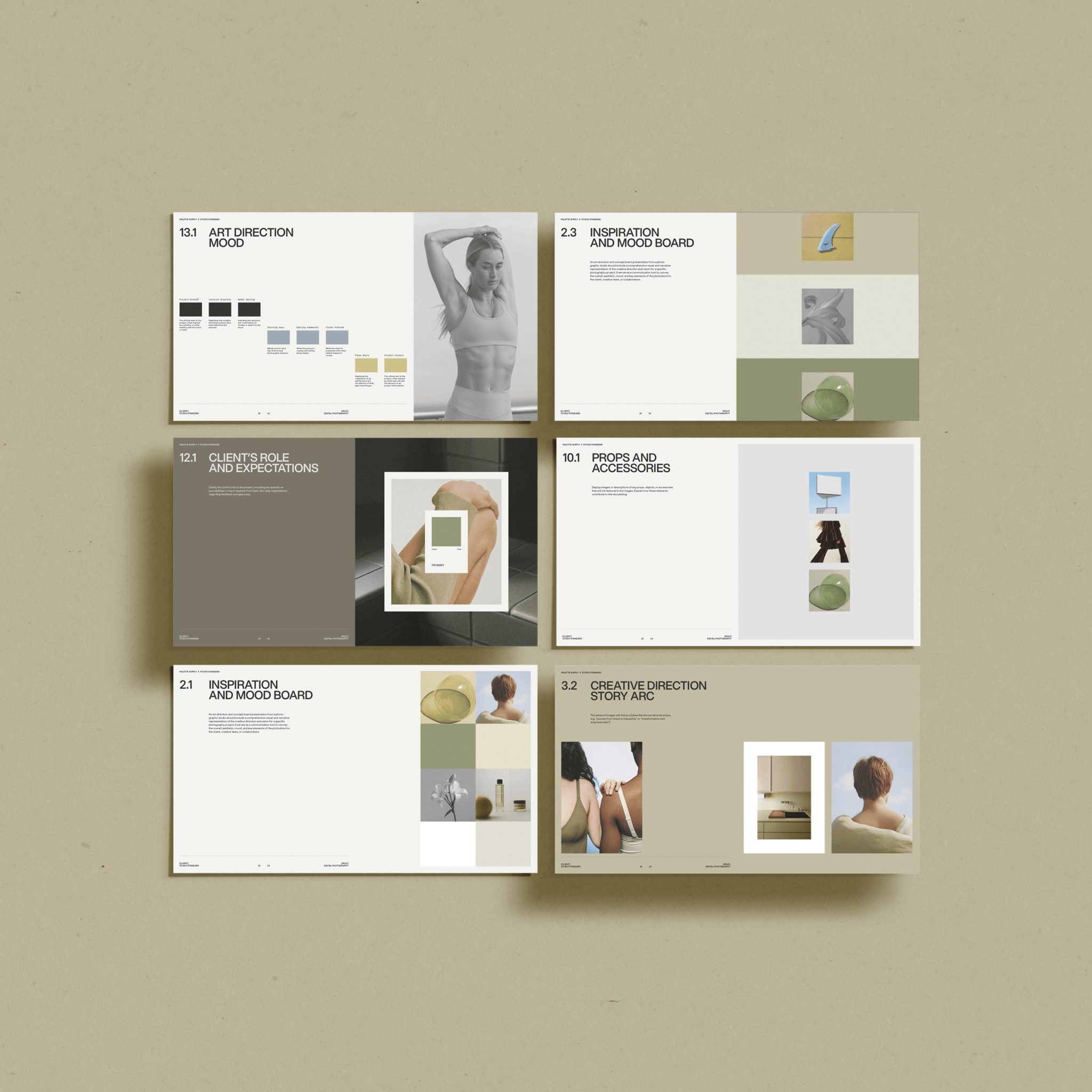 Art Direction and Moodboard | Studio Standard x Palette